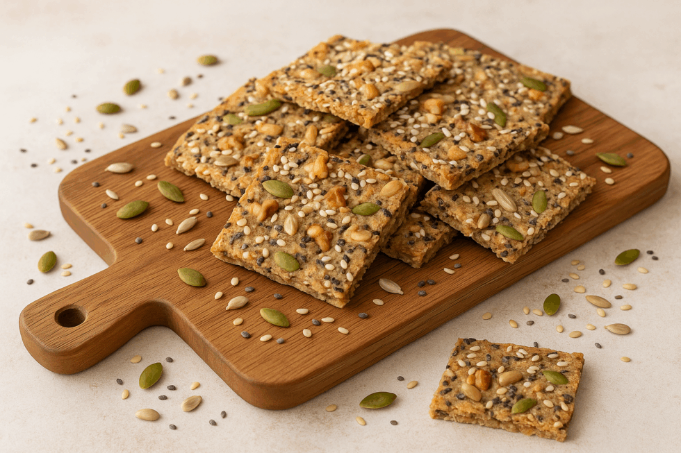 Holistic Nutrition: Seed & Nut Crackers (Gluten-Free) — National ...